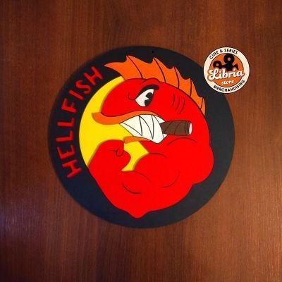 Cuadro Logo Hellfish / - Libria Store