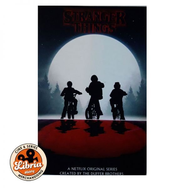 Cuadro Stranger Things bicis / - Libria Store
