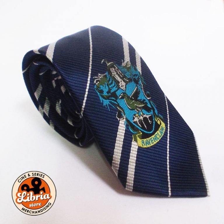 Corbata Ravenclaw con escudo / - Libria Store