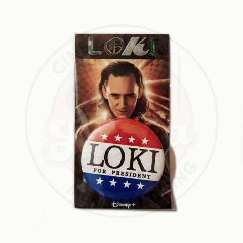 Pin Loki for President / - Libria Store