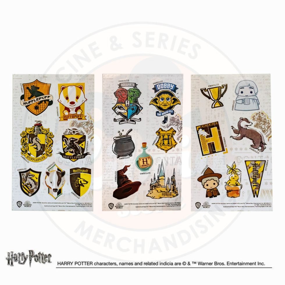 Set de Stickers de Hufflepuff / - Libria Store