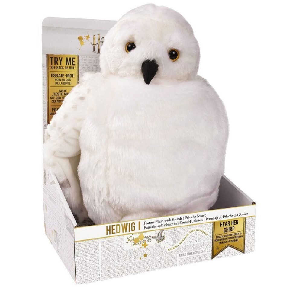 Peluche Lechuza Hedwig Puppet con sonido / - Libria Store