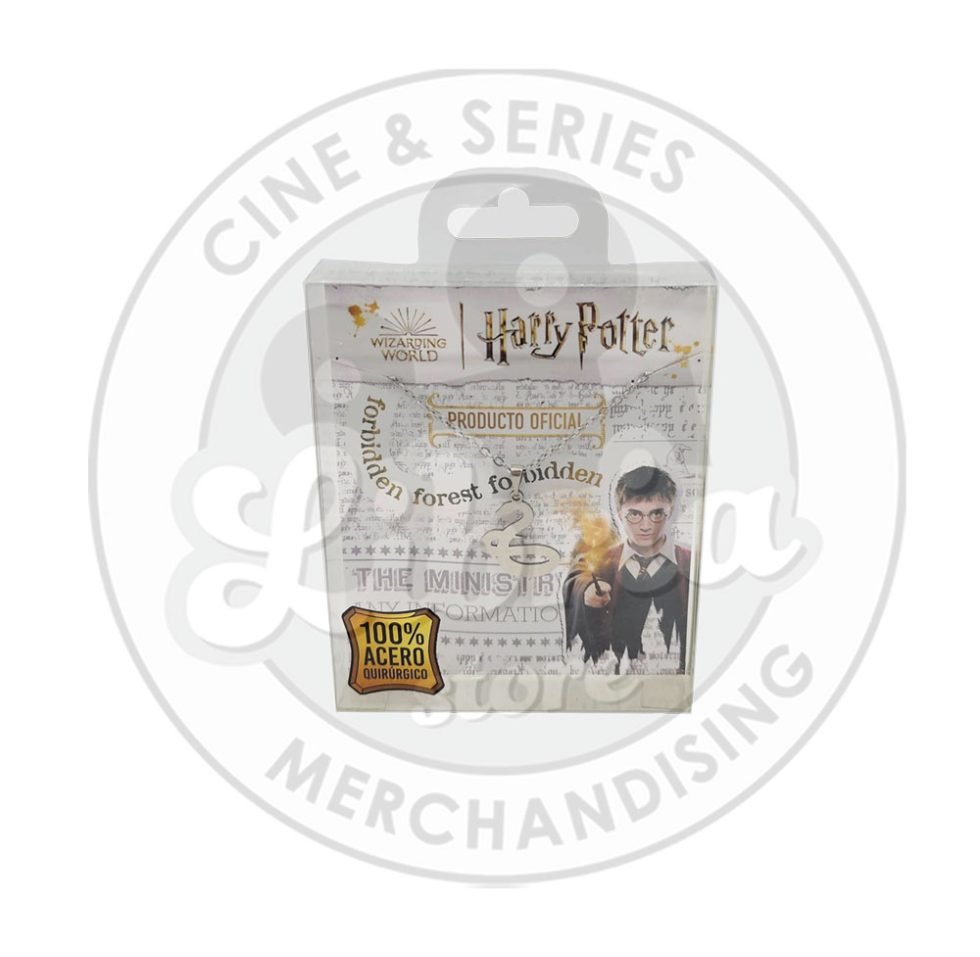 Collar Slytherin de acero quirúrgico / - Libria Store