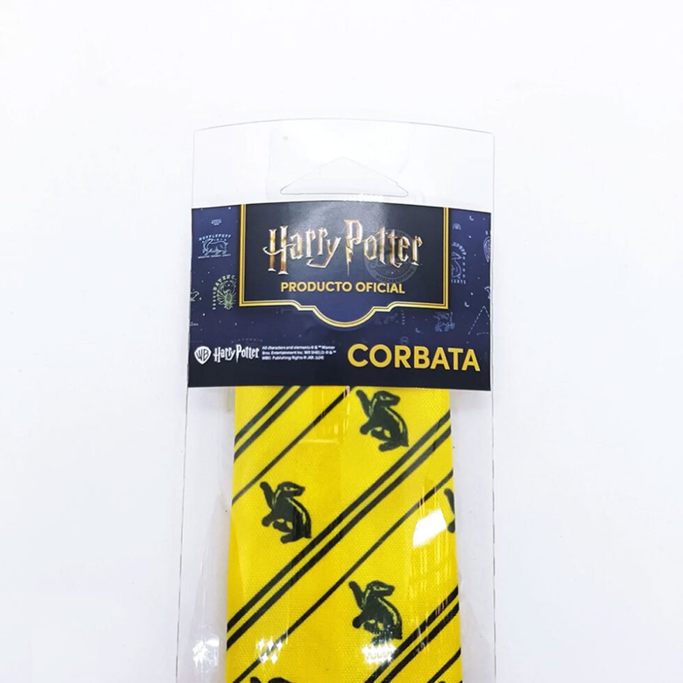 Corbata de Hufflepuff sublimada / - Libria Store