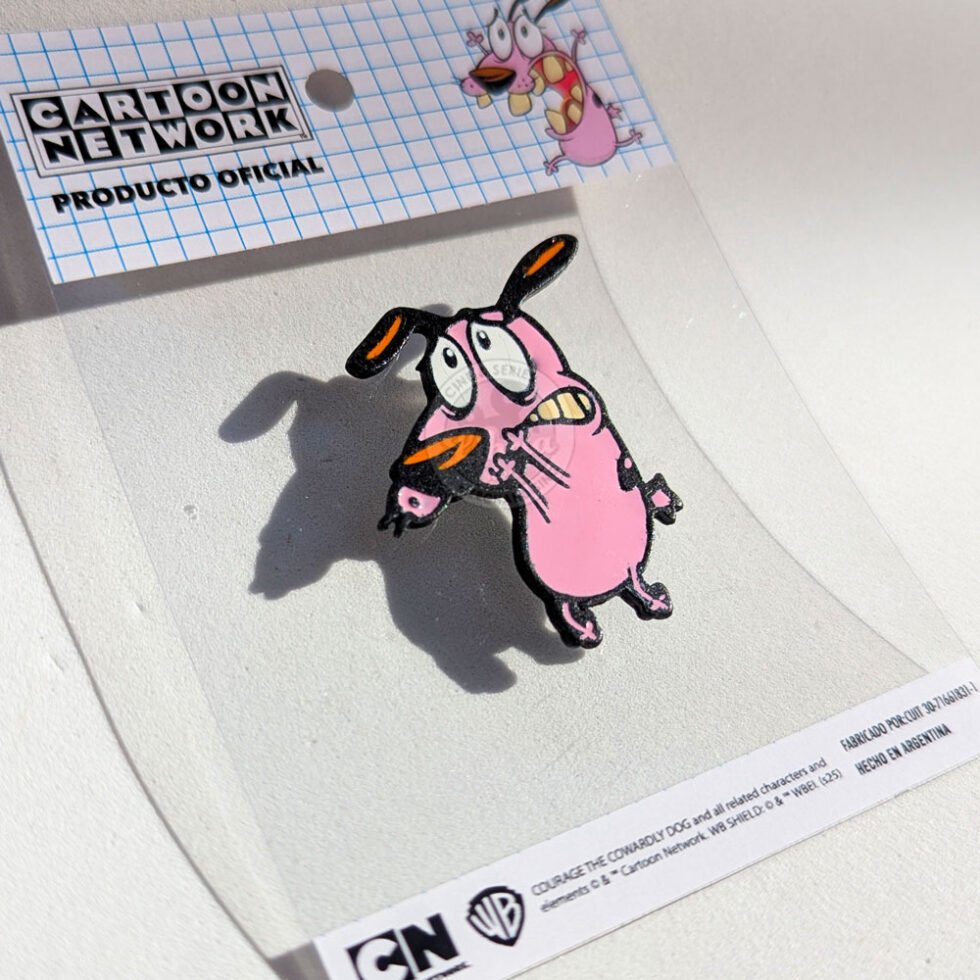 Pin de Coraje, el perro cobarde / - Libria Store